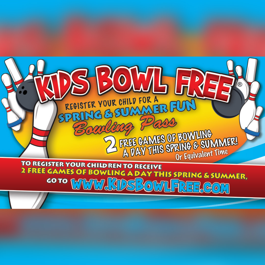 Kids Bowl Free – Billy Hardwick's All Star Lanes
